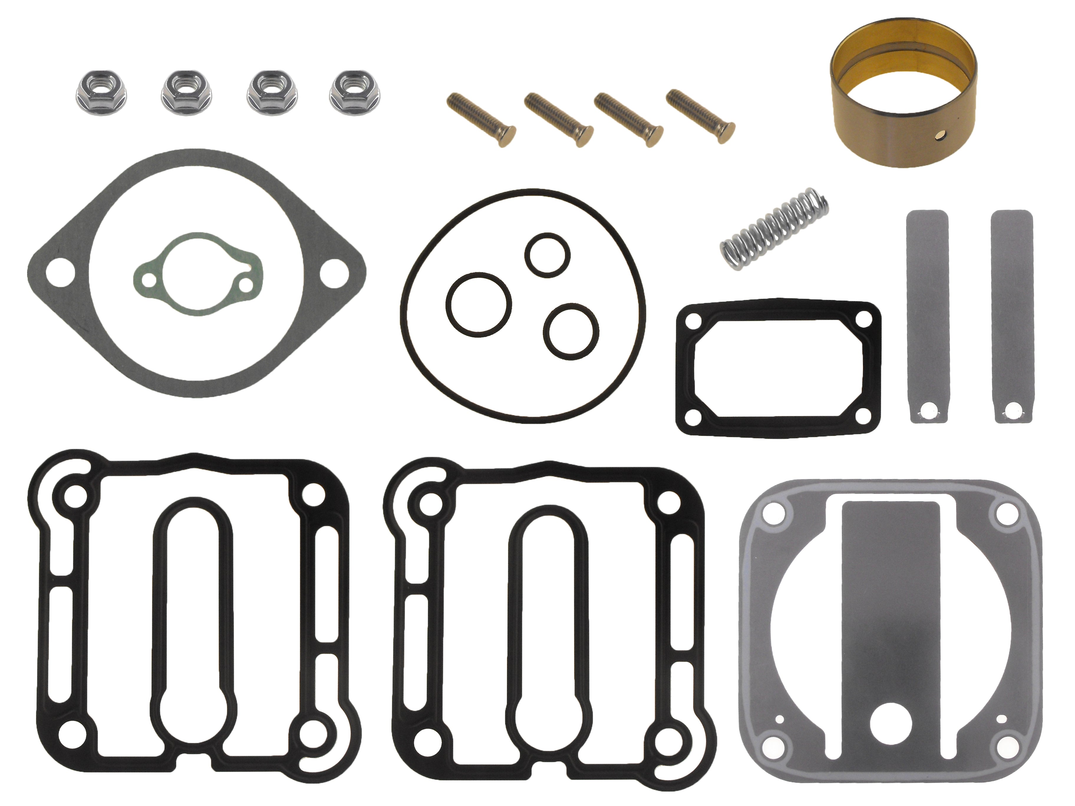 Gasket and valve kit for Compressor 5011441, 5012532, 5012533