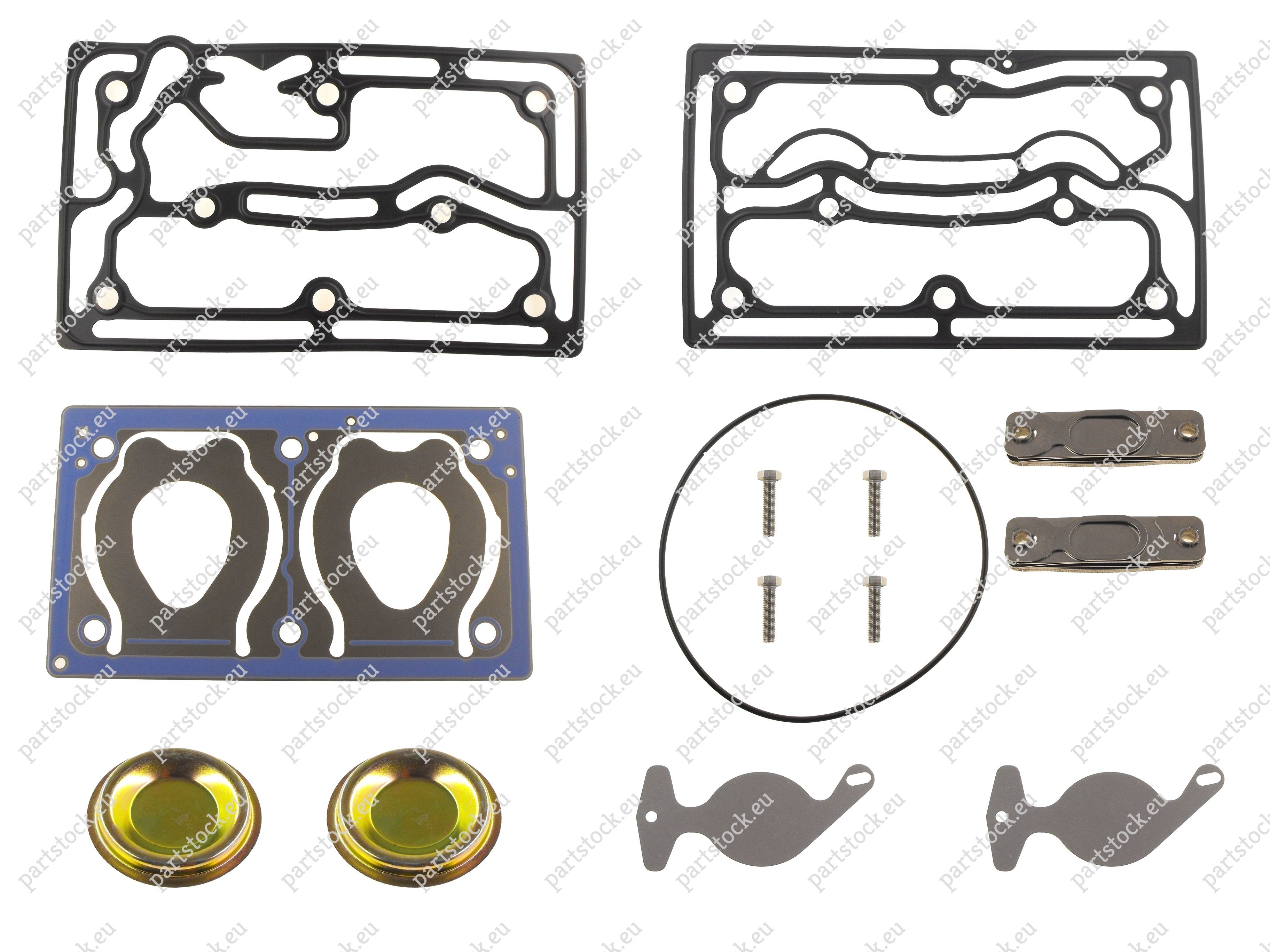 Gasket and valve kit for Compressor 4127040180, 4127040190